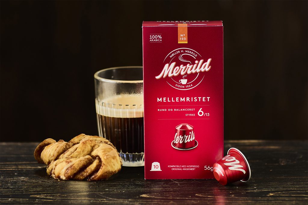 Kaffekapsler - Merrild kaffe