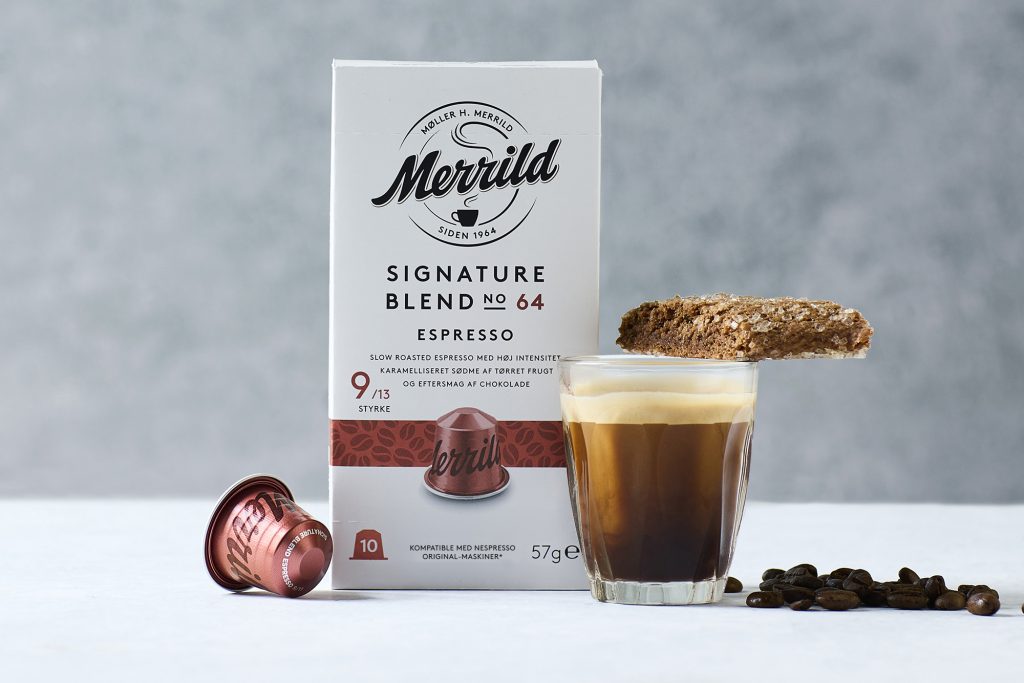 Kaffekapsler - Merrild kaffe