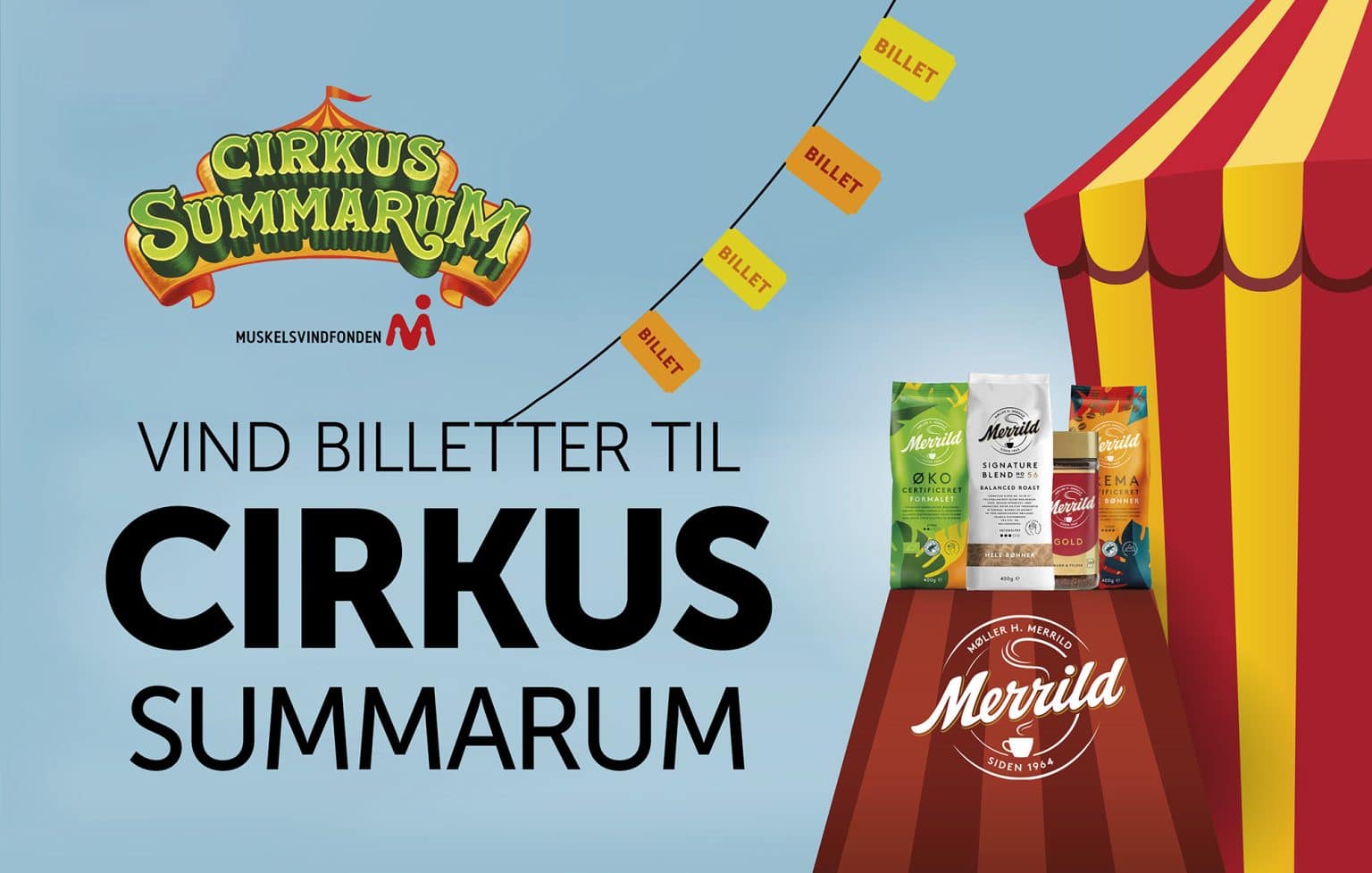Cirkus Summarum 2023 - Merrild kaffe
